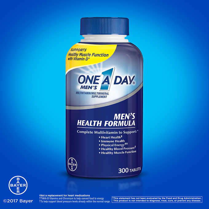 Мультивитамины для мужчин One A Day Men's Multivitamin 300 таблеток ...