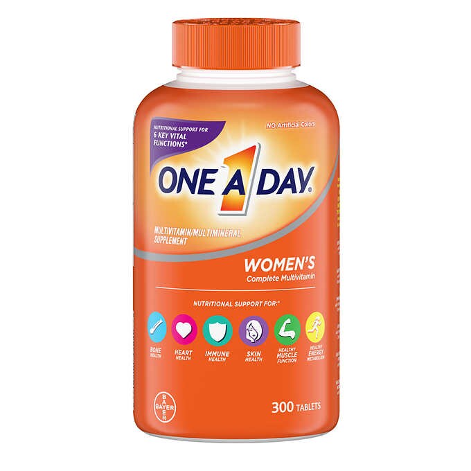 300 таблеток: Витамины Для Женщин One A Day– Shopping TEMA